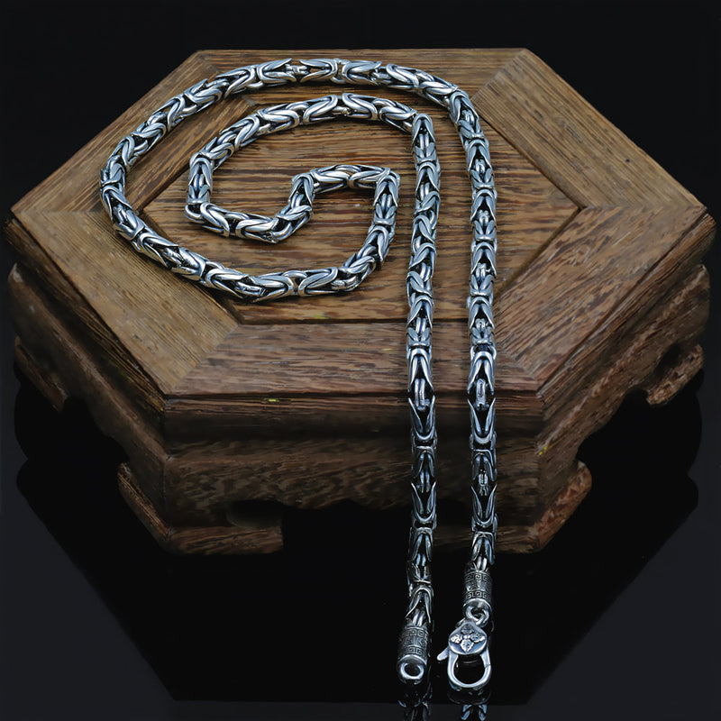 S925 Silver Necklaces and Chains For Men