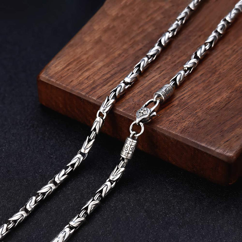 S925 Silver Necklaces and Chains For Men